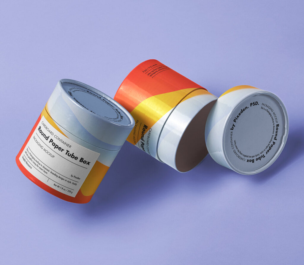 Round boxes - The Fine Printing
